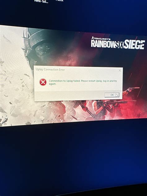 Siege Uplay Error R Ubisoft