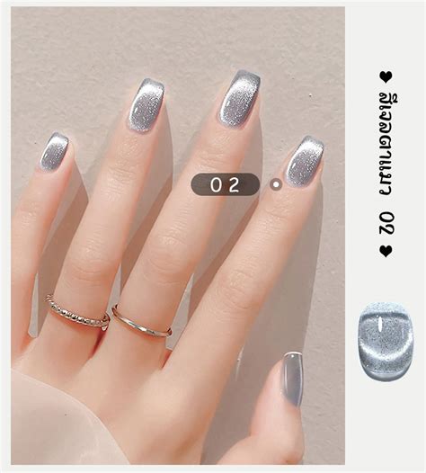 Kariooo สีเจลแคทอาย Cat Eye ยาทาเล็บ สีเจลทาเล็บ สีเจล Cat Eye Nail Polish R7 Kariooo Thaipick