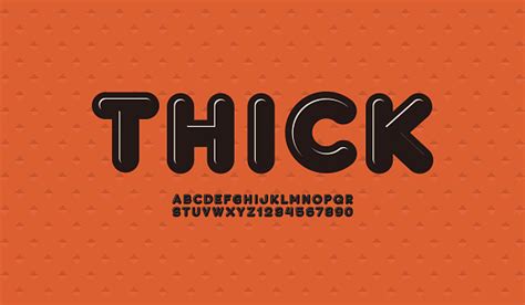 라운드 글꼴 알파벳 두꺼운 유행 현대 문자와 숫자 벡터 일러스트 레이 션 10eps 컴퓨터 글자에 대한 스톡 벡터 아트 및 기타 이미지 컴퓨터 글자 원형 풍선