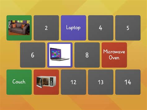 General Objects Memory Game Parejas