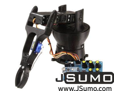 ARMBOT Arduino Smart Robot Arm Kit Learning Version Semi Asembled Price JSumo