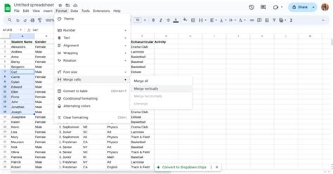 How To Merge Cells In Google Sheets Fossbytes