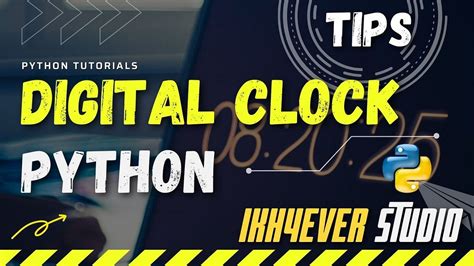 قم بإنشاء ساعة رقمية في Python باستخدام سطر بسيط من التعليمات البرمجية