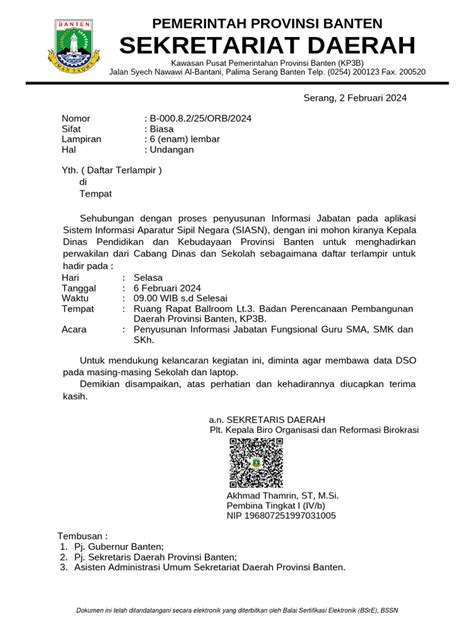 Surat Undangan Infojab Sekolah 06 02 2024 Pdf