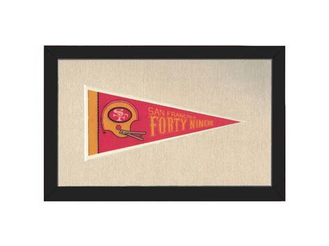 Vintage San Francisco 49ers Pennant Americana Memories