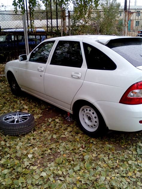 Штампы на зиму — Lada Приора хэтчбек, 1,6 л, 2011 года | колёсные диски ...