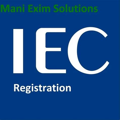 Iec Code Registration Services In Navi Mumbai Id 2853788000948
