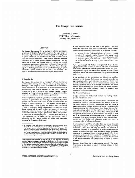 The Inscape Environment Ieee Conference Publication Ieee Xplore