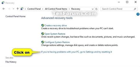 Reset Windows Tutorials