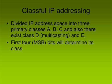 PPT IP Addressing PowerPoint Presentation Free Download ID