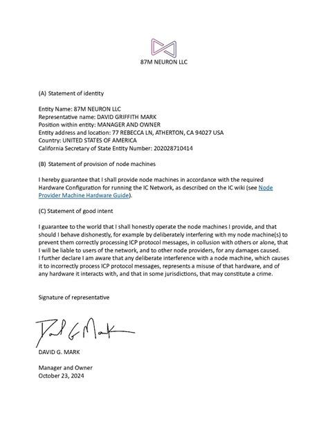 file 87m neuron llc self declaration pdf internet computer wiki
