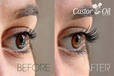 Castor Oil For Eyelashes How Castor Oil Grows Longer Lashes