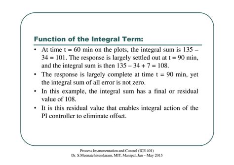Class 20 Effect Of Kp Ki And Kd And Pid Control Mode Pdf Physics Science