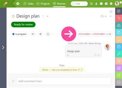 Overdue Task Planfix