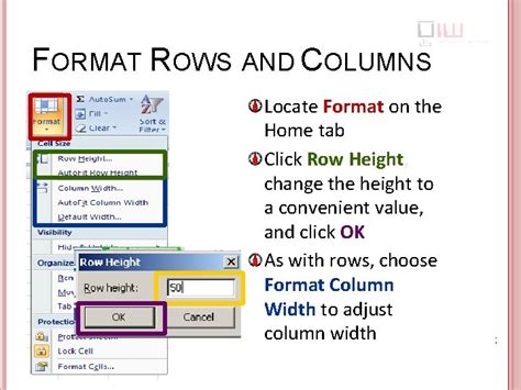 Formatting A Spreadsheet Getting Cells Ready For Data