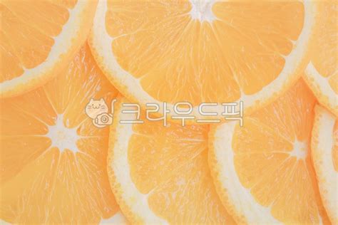 오렌지 오렌지슬라이스 과일 배경 패턴 사진이미지일러스트캘리그라피 Jerom작가