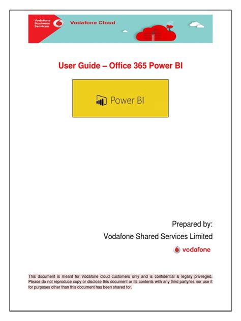User Guide Office365 Power Bi Pdf Icon Computing Internet Explorer