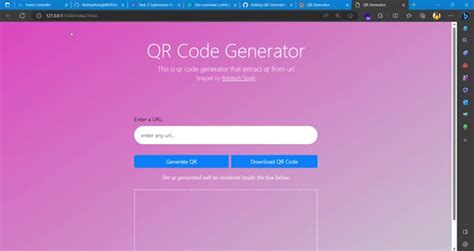 Rohitash Singh On Linkedin Webdevelopment Qrcodegenerator