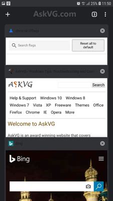 Tip Activate Hidden Secret Tab Switcher UIs In Chrome On Android AskVG