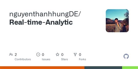 Github Nguyenthanhhungdereal Time Analytic