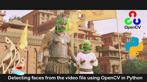 How To Detect Faces In The Video File Using Opencv In Python Youtube