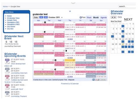 5 best joomla calendar extensions
