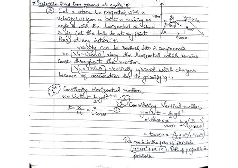 solution projectile fired from ground at certain angle and
