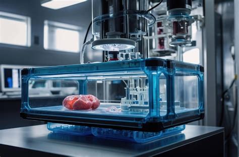 Premium Photo Advanced Bioprinting Equipment In A Laboratory