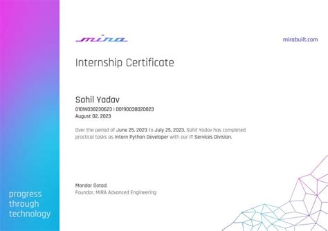 Sahil Yadav On Linkedin Hello Connections Im Excited To Share That I