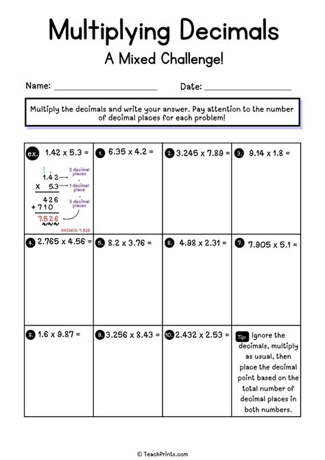 Decimal Multiplication Coloring Worksheets Decimal Computations
