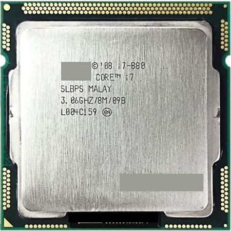 Computer Hardware Core I7 880 I7 880 3 0 Ghz Quad Core Cpu Processor 8m 95w Lga 1156