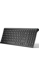 Amazon Com IClever BK05 Bluetooth Keyboard With 3 Color Backlight Bluetooth 5 1 Multi Device