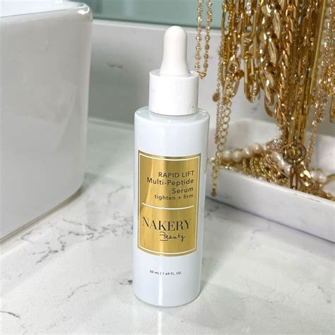 rapid lift multi peptide serum nakery beauty