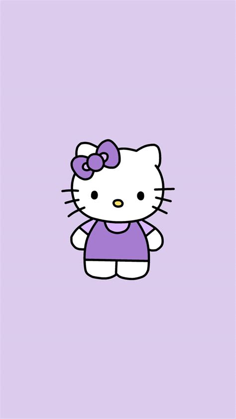 Pastel Purple Kitty Walpaper Hello Kitty Hello Kitty Pictures Hello