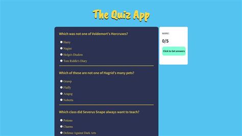Quiz App