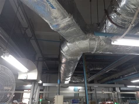 งานหุ้มฉนวนใยแก้วท่อดักท์ N S B Supply Co Ltd