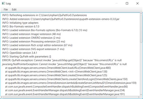 Import Images From Omero Server To Qupath Usage And Issues Image Sc Forum