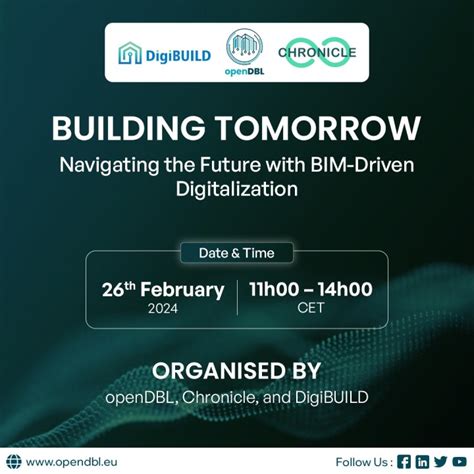 join us for our upcoming webinar on building tomorrow
