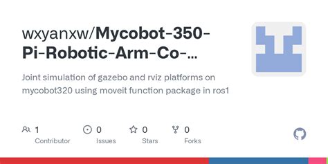 github wxyanxw mycobot gazebo moveit rviz simulation joint