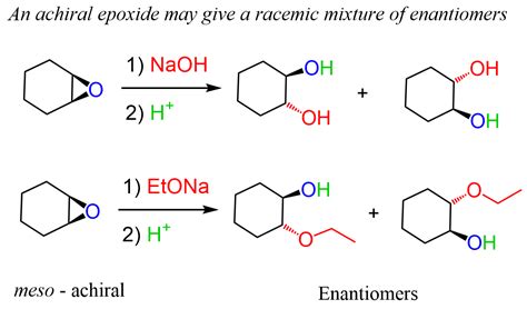 Reactions Of Epoxides Under Acidic And Basic Conditions Chemistry Steps