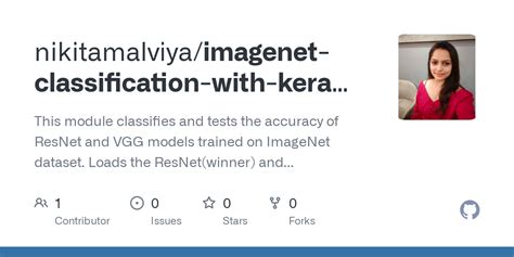 github nikitamalviya imagenet classification with keras using resnet and vgg this module