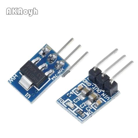 5pcs Ams1117 3 3v Ams1117 5 0v Dc Dc降壓電源降壓模塊ldo 800ma 5v轉3 3 蝦皮購物