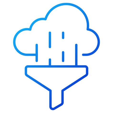 Filter Generic Gradient Outline Icon