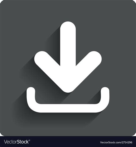 Download Icon Upload Button Royalty Free Vector Image