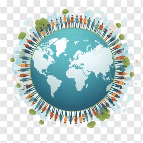 투명 배경에 세계 지도 인구의 날 개념 주위 3d 사람들 세계 지도 세계 인구의 날 개념 주위 3d 사람들 투명한 배경에 사람들 Png 일러스트 및 이미지 에 대한