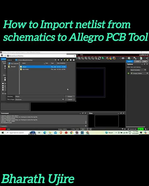 😲️how To Import Netlist From Schematics To Orcad Allegro 231💢️pcb
