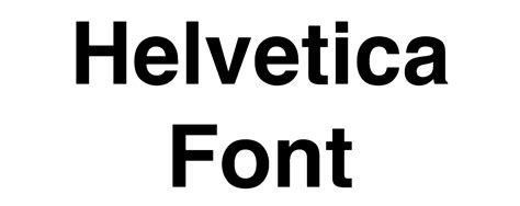 Helvetica Font Dafont Style