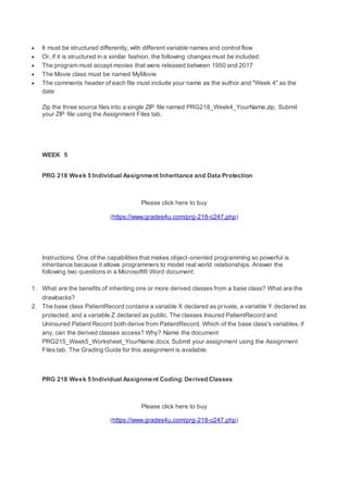 Prg 218 Entire Course PDF