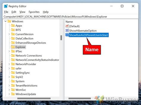 How To Add Run As Different User To Start Menu In Windows 11 Or Windows 10 Winbuzzer