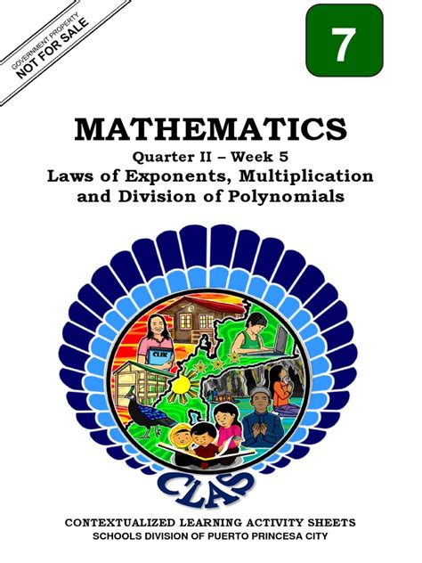 mathematics7 q2 clas5 laws of exponents multiplication and